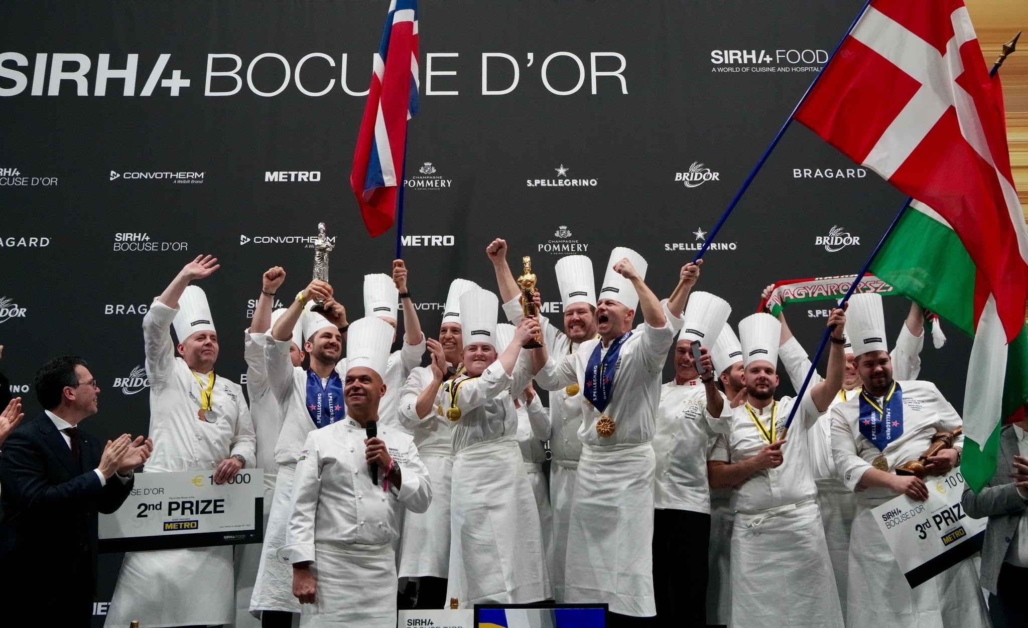Brian Mark Hansen (Danemark) décroche le Bocuse d’Or 2023